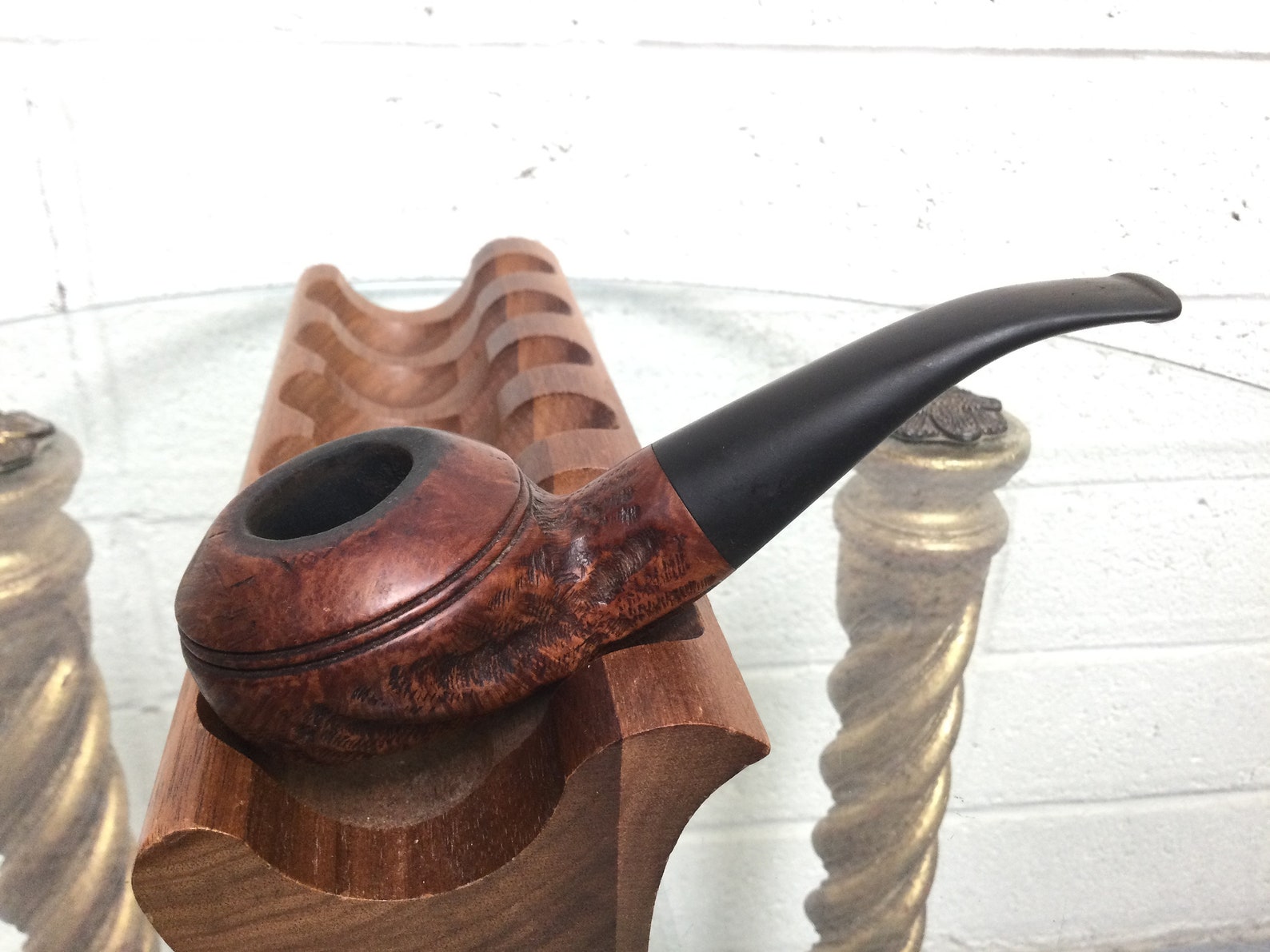 Handcrafted Squat Bulldog Tobacco Pipe Unmarked Rusticated - Etsy