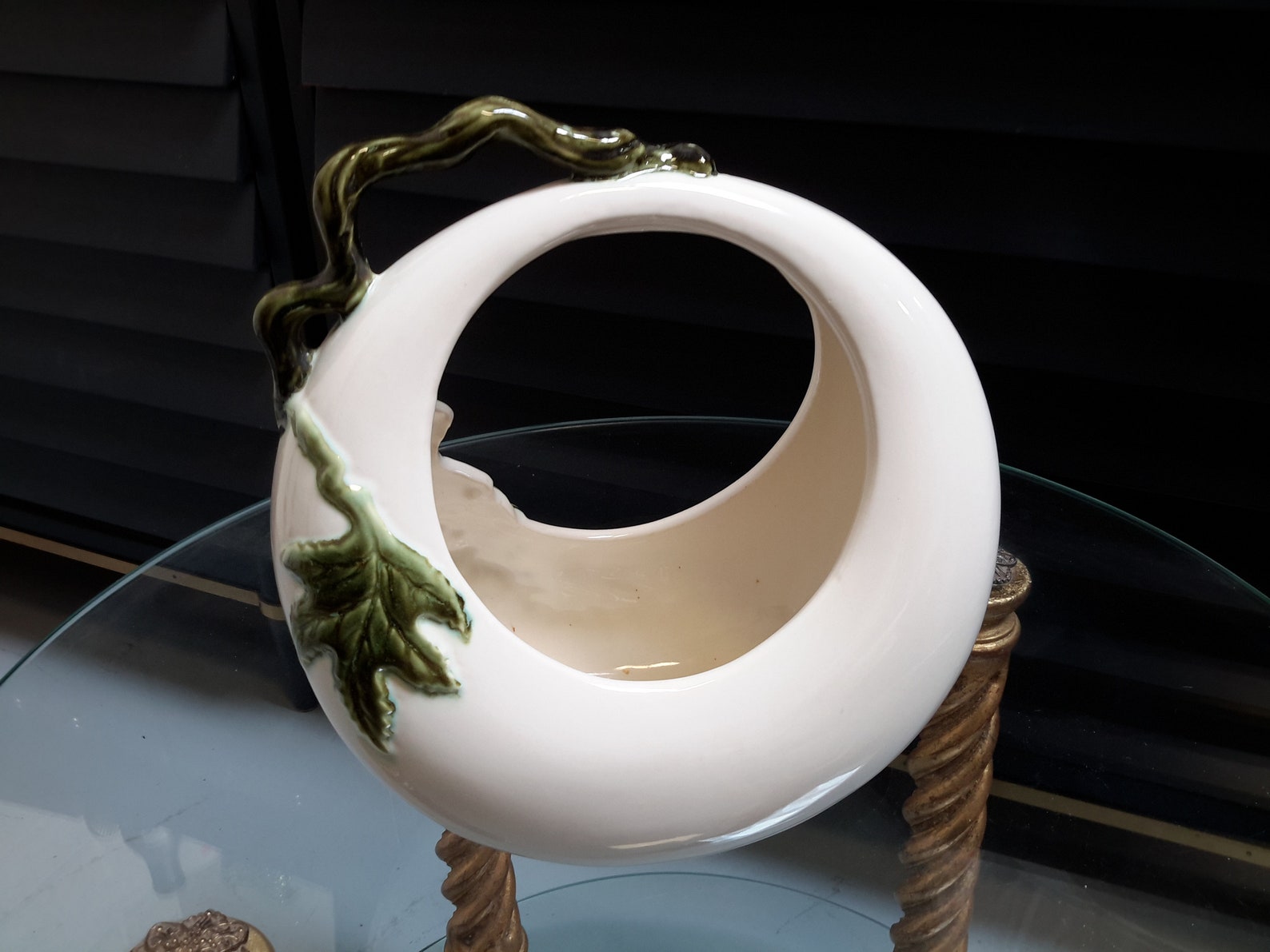 Hull Pottery Tokay Basket / Mid Century Home Decor / High - Etsy