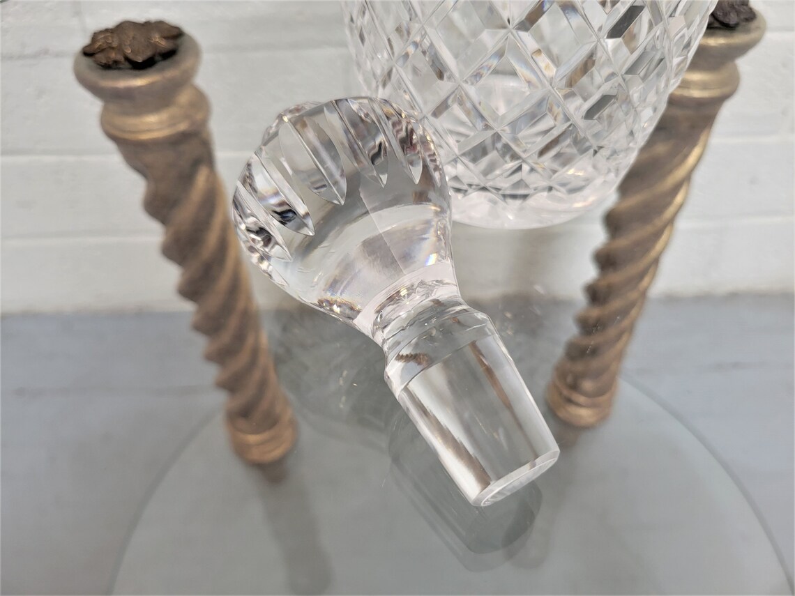 Waterford Decanter Alana Pattern / Cut Crystal Luxury Barware | Etsy