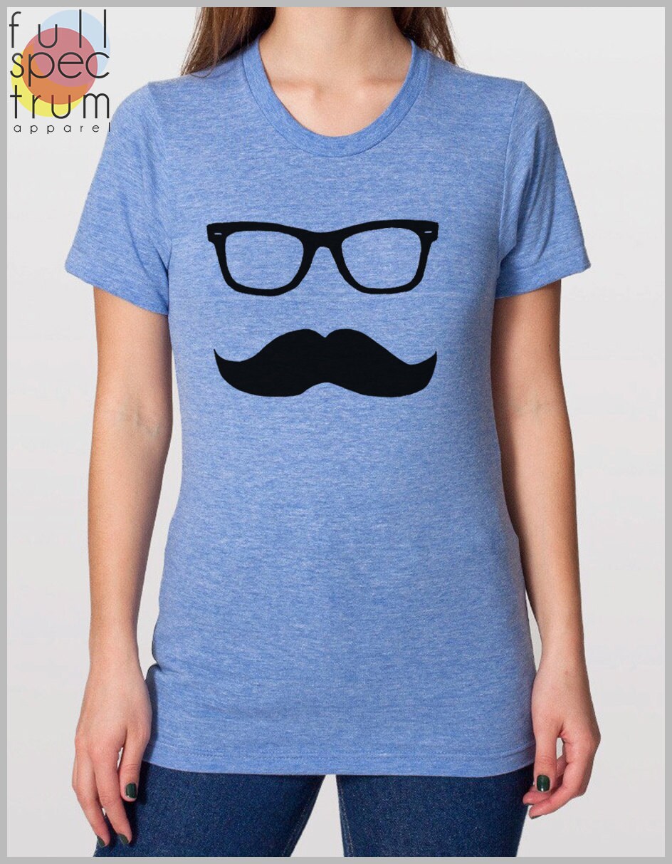 Men's Mustache T Shirt Movember Shirt American Apparel Tee | Etsy