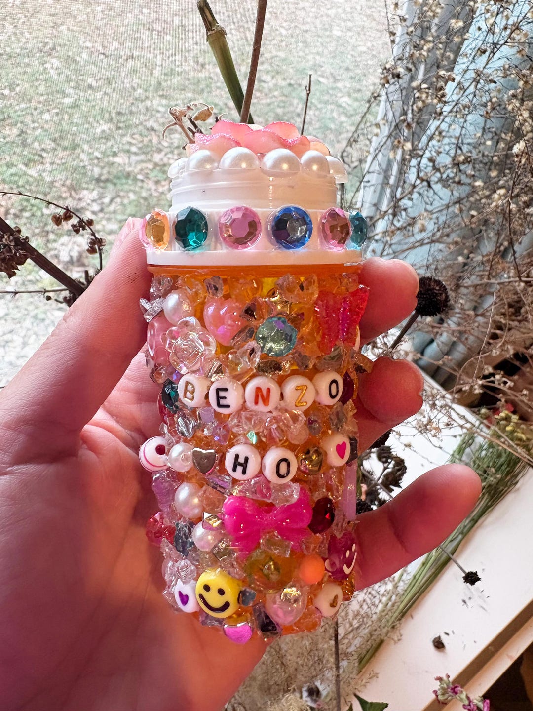 Sparkly Pill Bottles - Etsy