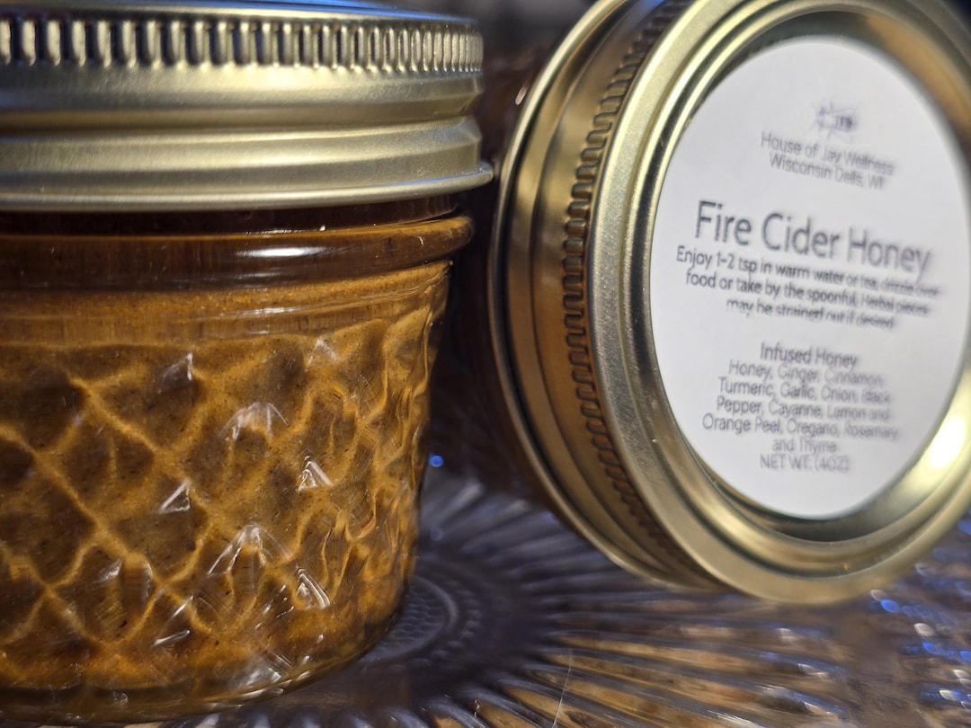 Fire Cider Honey Electuary 4 Oz - Etsy
