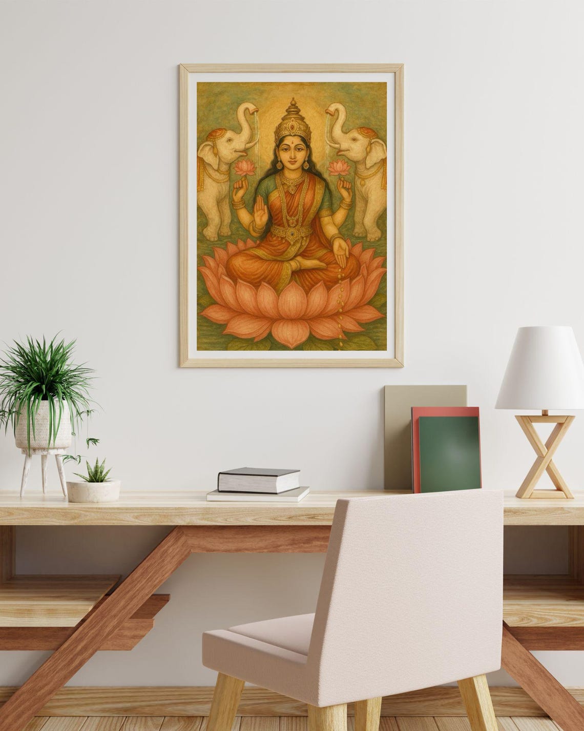 Goddess Lakshmi Wall Art Printable Bundle | Hindu Spiritual Decor ...