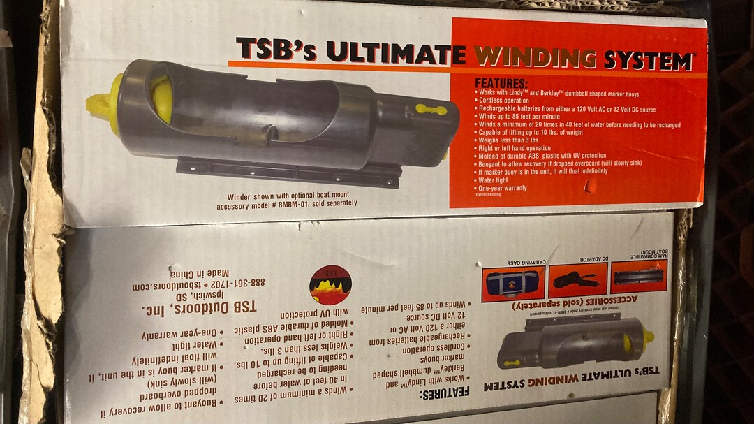 Fishing Line Winder System by TSB Ultimate Winding System - Etsy