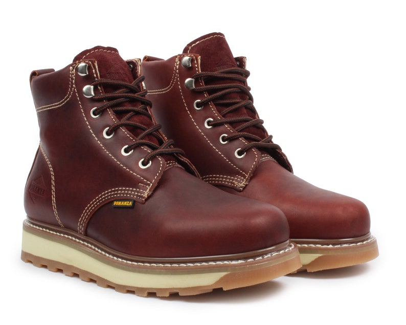 Bonanza Boots Custom Round Toe Work Boot BA642 Size Range Men - Etsy