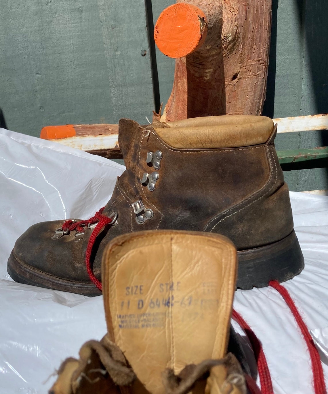 Sears Vibram Soles Vintage Boots Lumberjack Size 11 Mens - Etsy