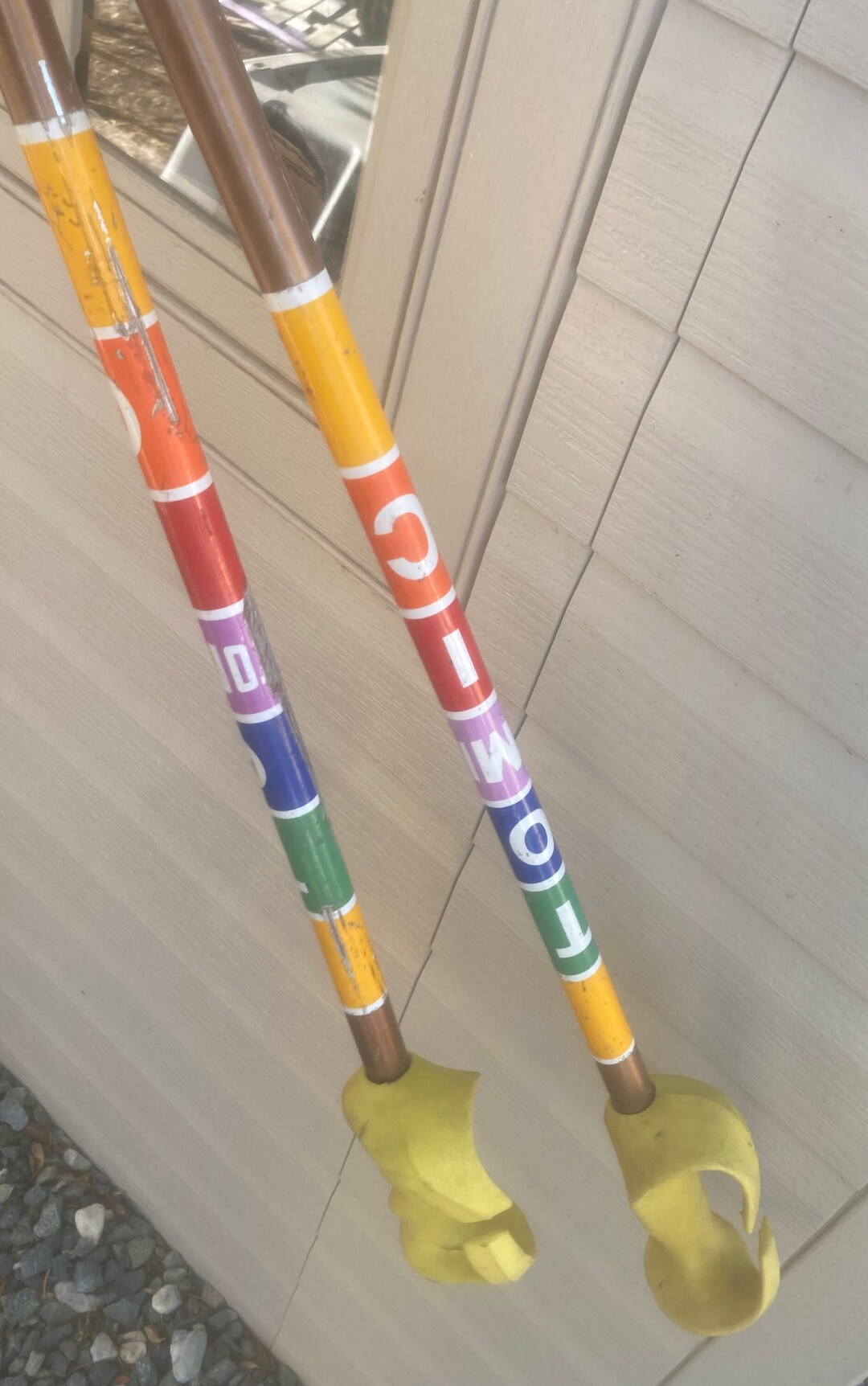 Snow Ski Poles Tomic Vintage - Etsy