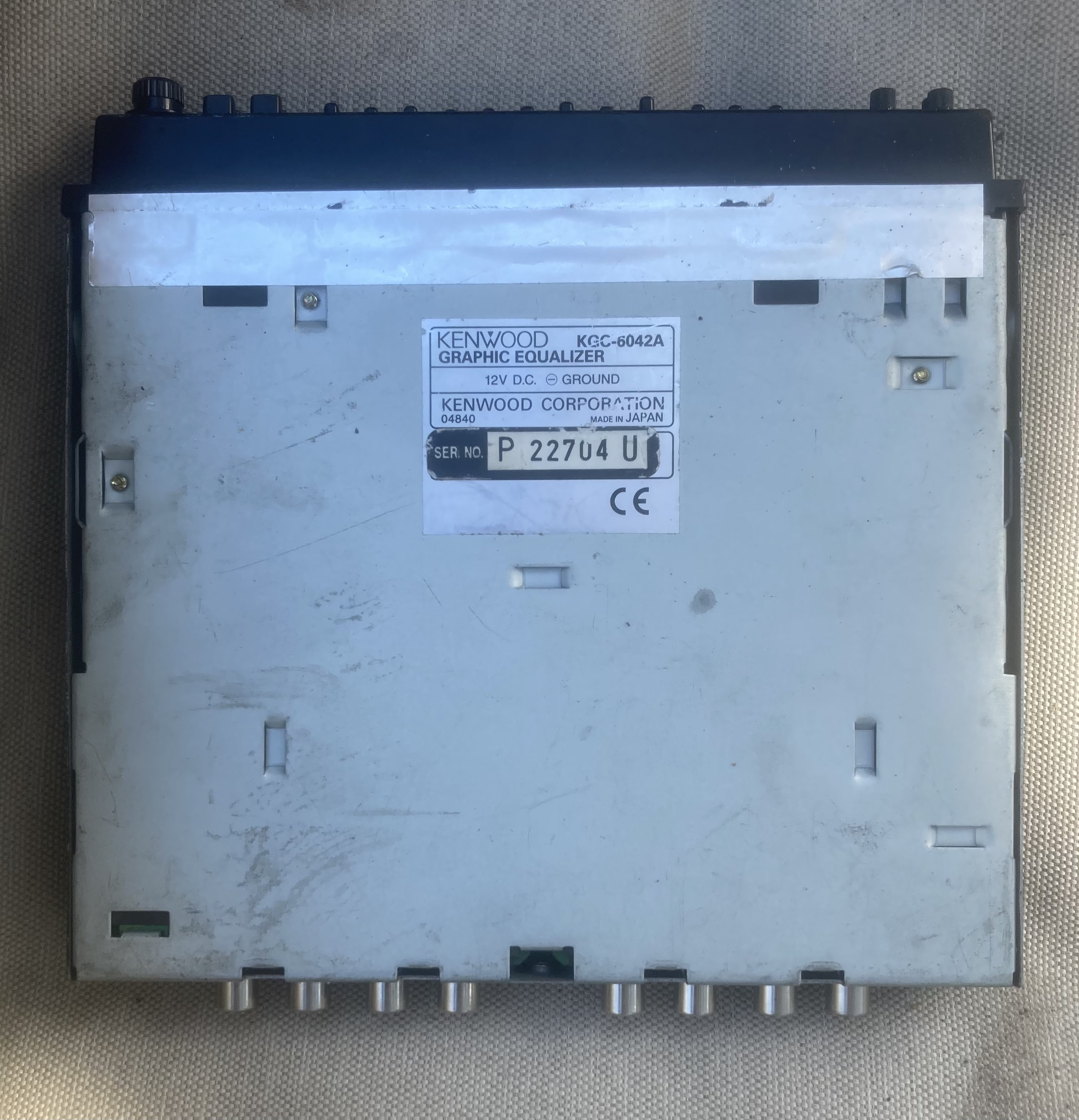 Kennwood Graphic Equalizer KGC 6042A Japan - Etsy