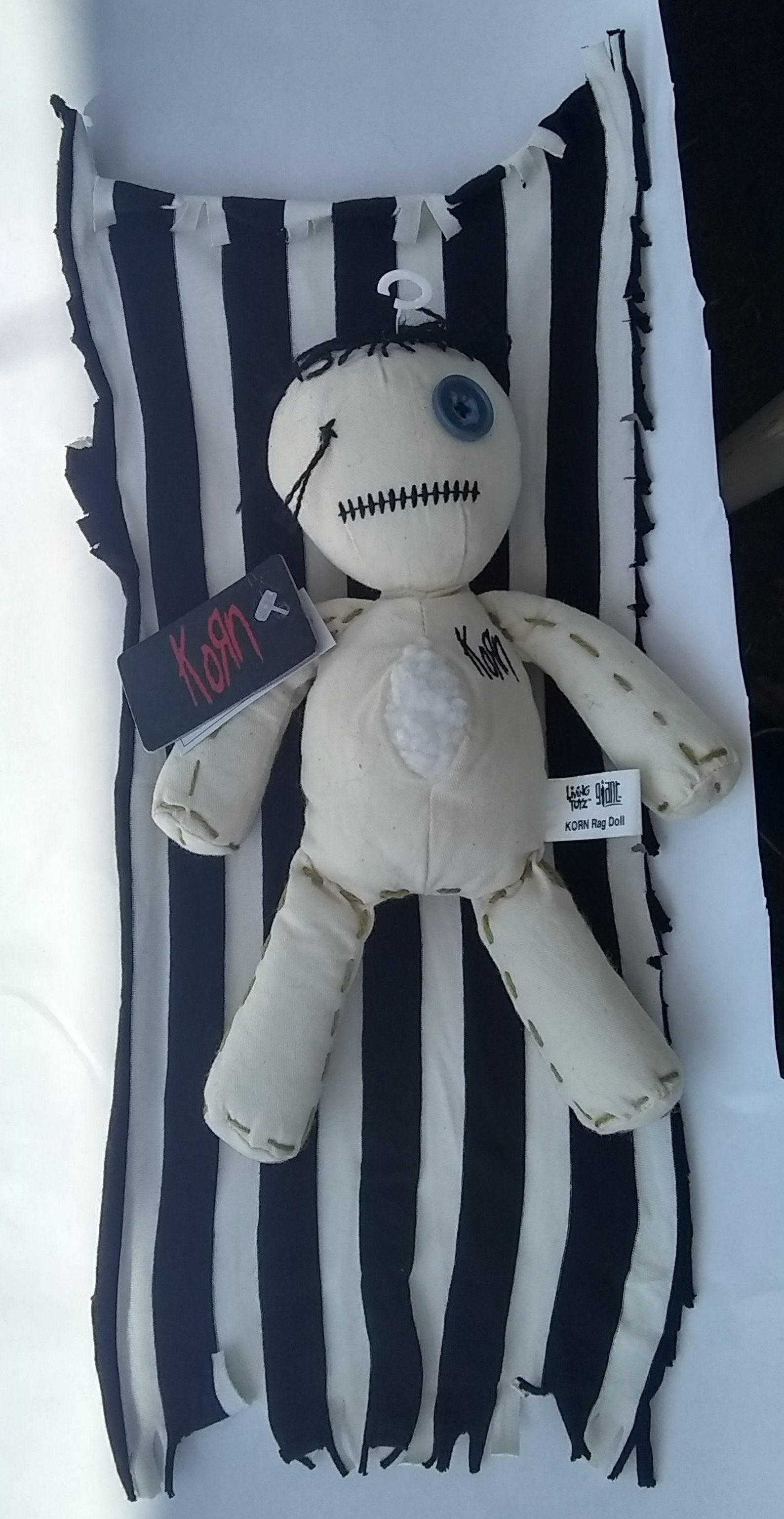 Korn Rag Doll Living Toys Issues W/BLANKET Vintage Nos Year - Etsy