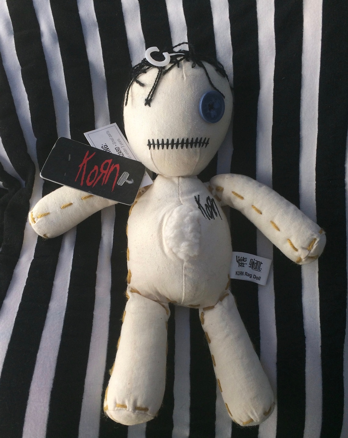 Korn Rag Doll Issues Limited Edition 2000 Nos New Old Stock - Etsy
