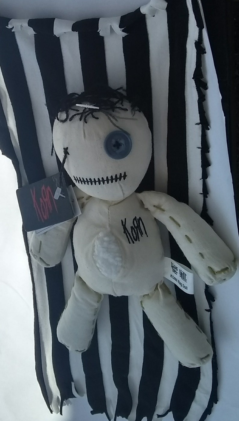 Korn Rag Doll Living Toys Issues W/BLANKET Vintage Nos Year - Etsy