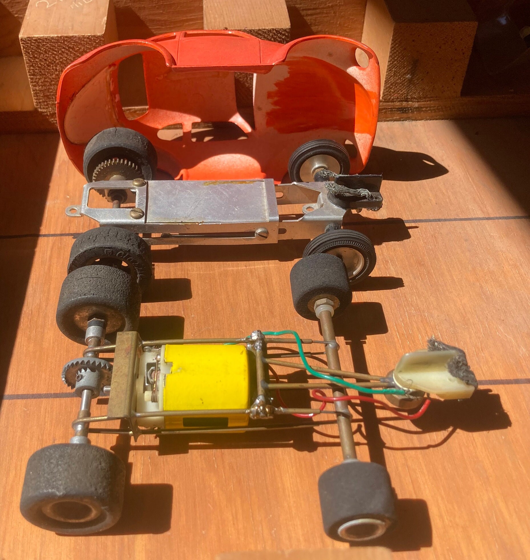 Slot Car Plus 2 Chassis W/ Engines 1/24 Scale VW Volkswagen - Etsy