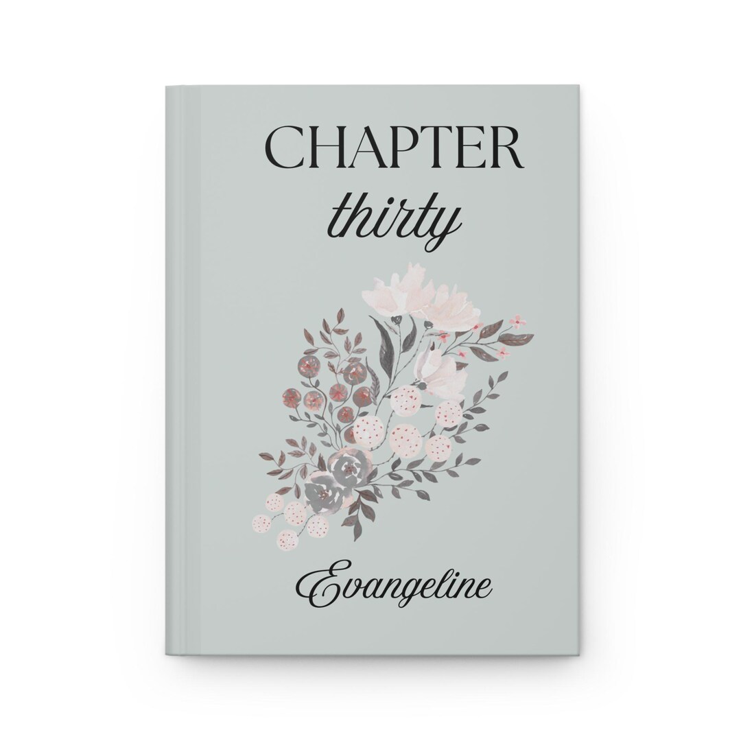 Personalized Sage Chapter Notebook Journal | Hardcover Matte - Etsy