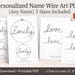 Personalized Name Wire Art Template | Custom DIY Decor (PDF Download ...