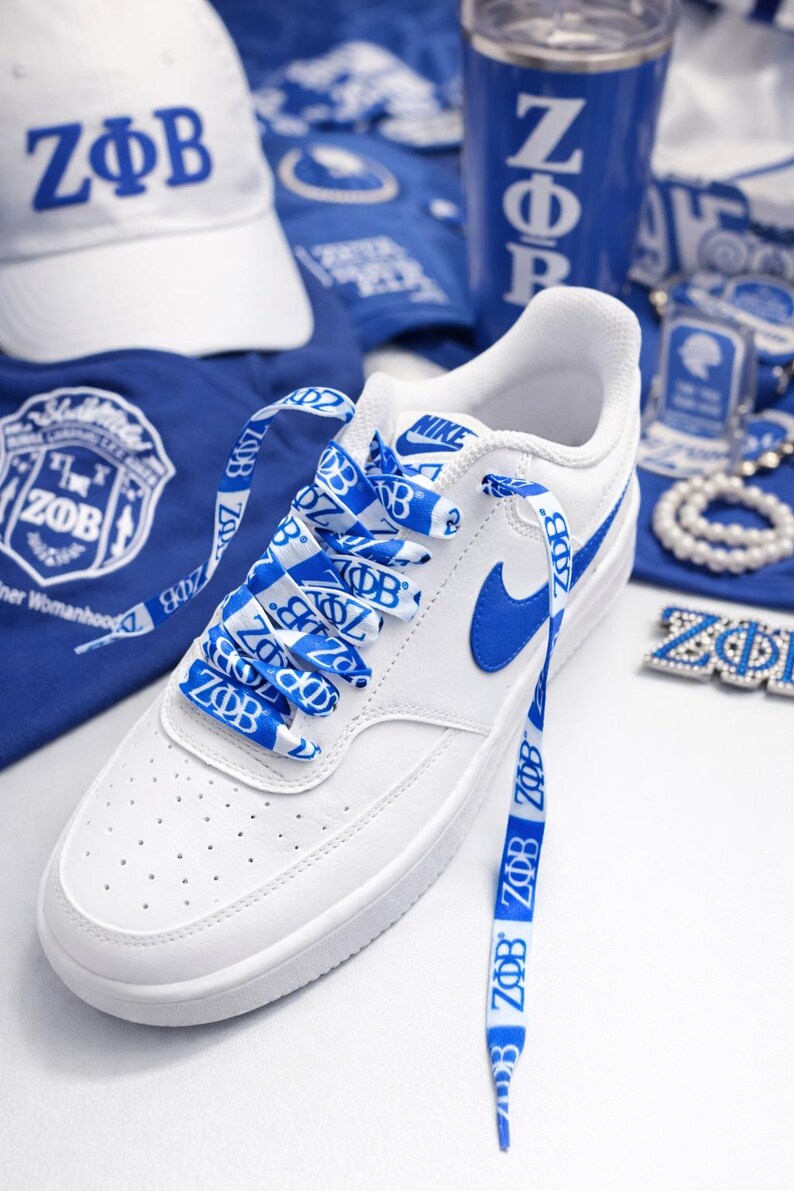 Zeta Phi Beta Sorority Custom Shoe Laces 125x1.2cm - Etsy