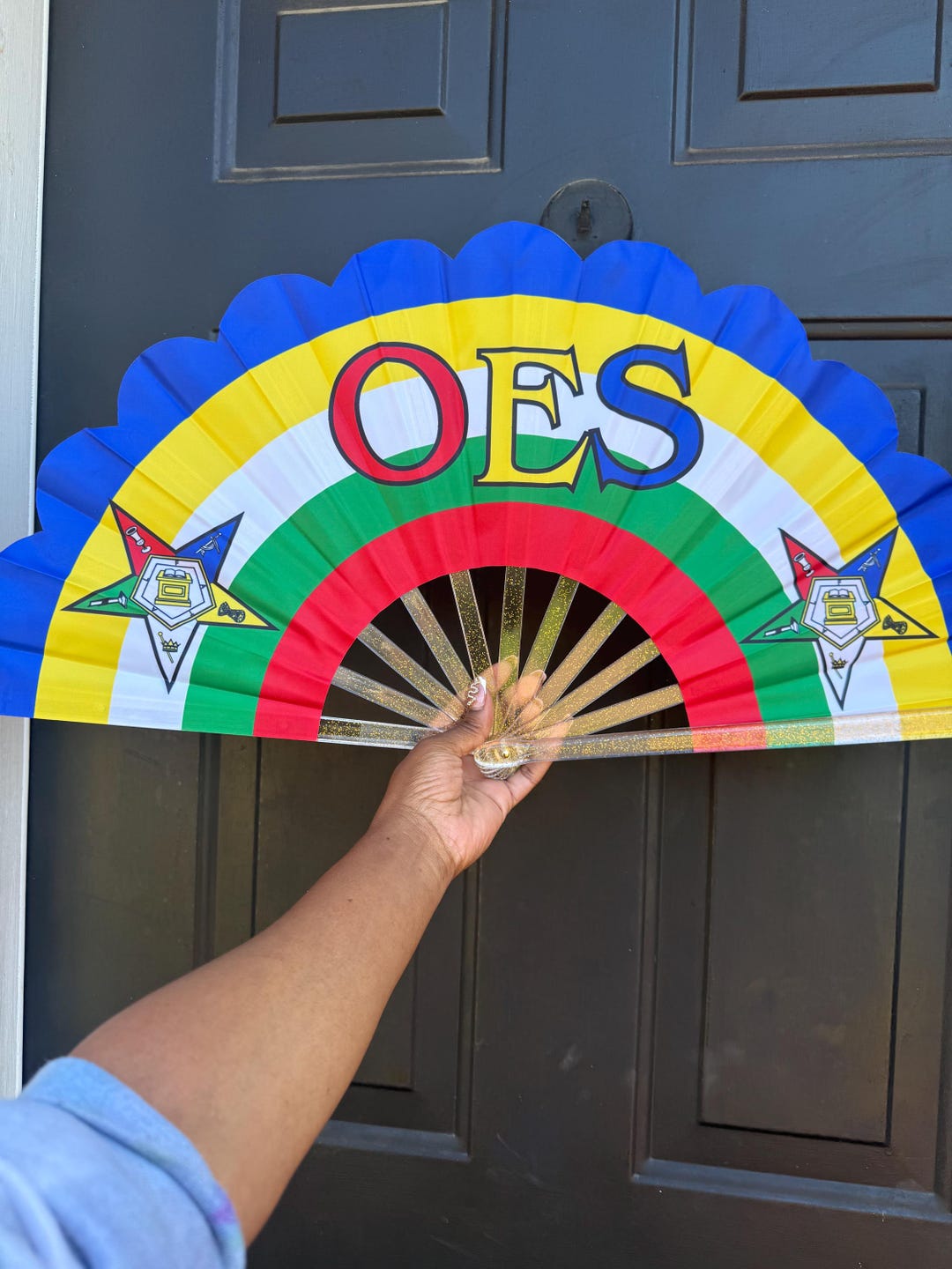 OES Clack Fan: Eastern Star Sorority Fan - Etsy