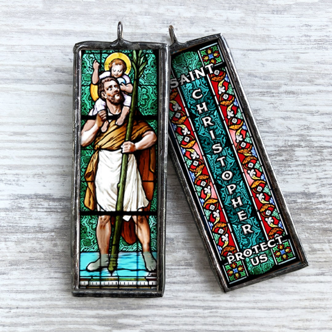Saint Christopher Ornament - Etsy