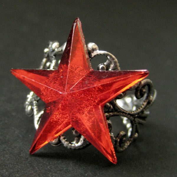 Red Star - Etsy