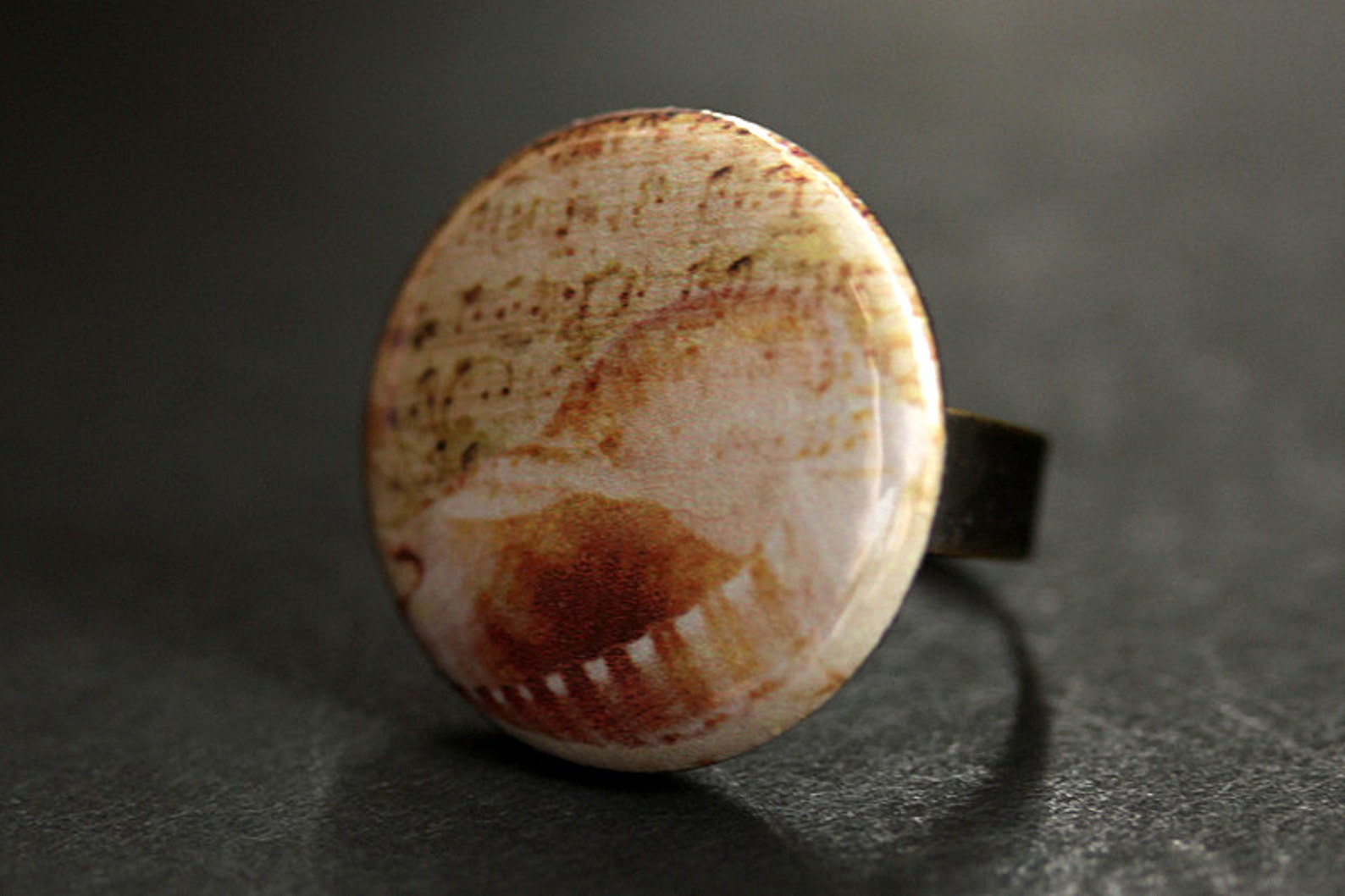 Seashell Ring. Conch Shell Ring. Nature Ring. Sea Shell Ring. Beach ...