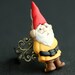 Garden Gnome Ring. Christmas Elf Ring. Red and Yellow Ring. - Etsy