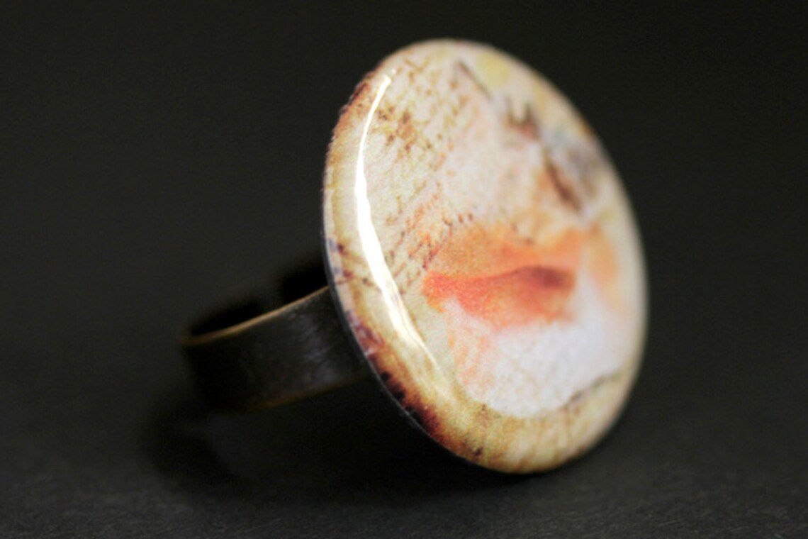 Beach Ring. Seashell Ring. Conch Shell Ring. Sea Shell Ring. - Etsy