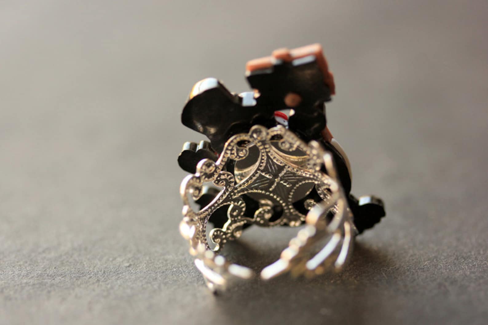 Snowman Ring. Snow Ring. Holiday Ring. Happy Snowman Ring. | Etsy