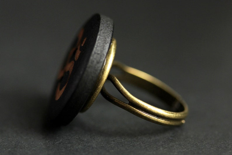 Ohm Ring. Yoga Ring. Om Ring. Meditation Ring. Yoga Jewelry. - Etsy