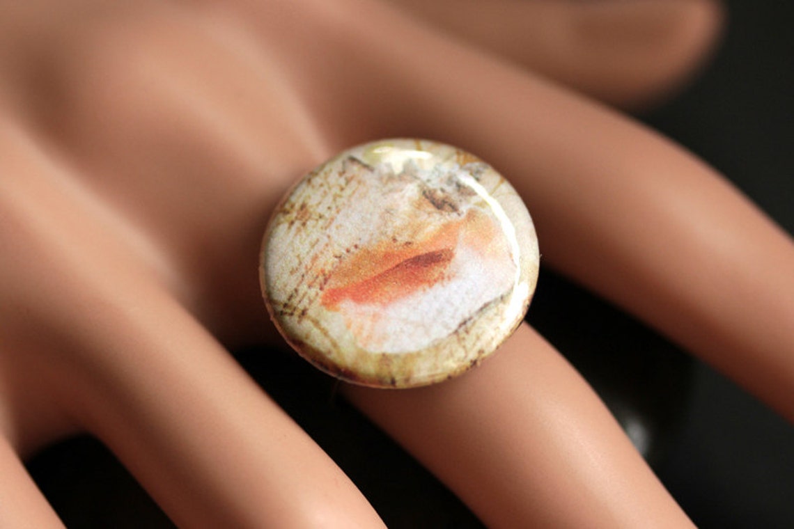 Beach Ring. Seashell Ring. Conch Shell Ring. Sea Shell Ring. | Etsy
