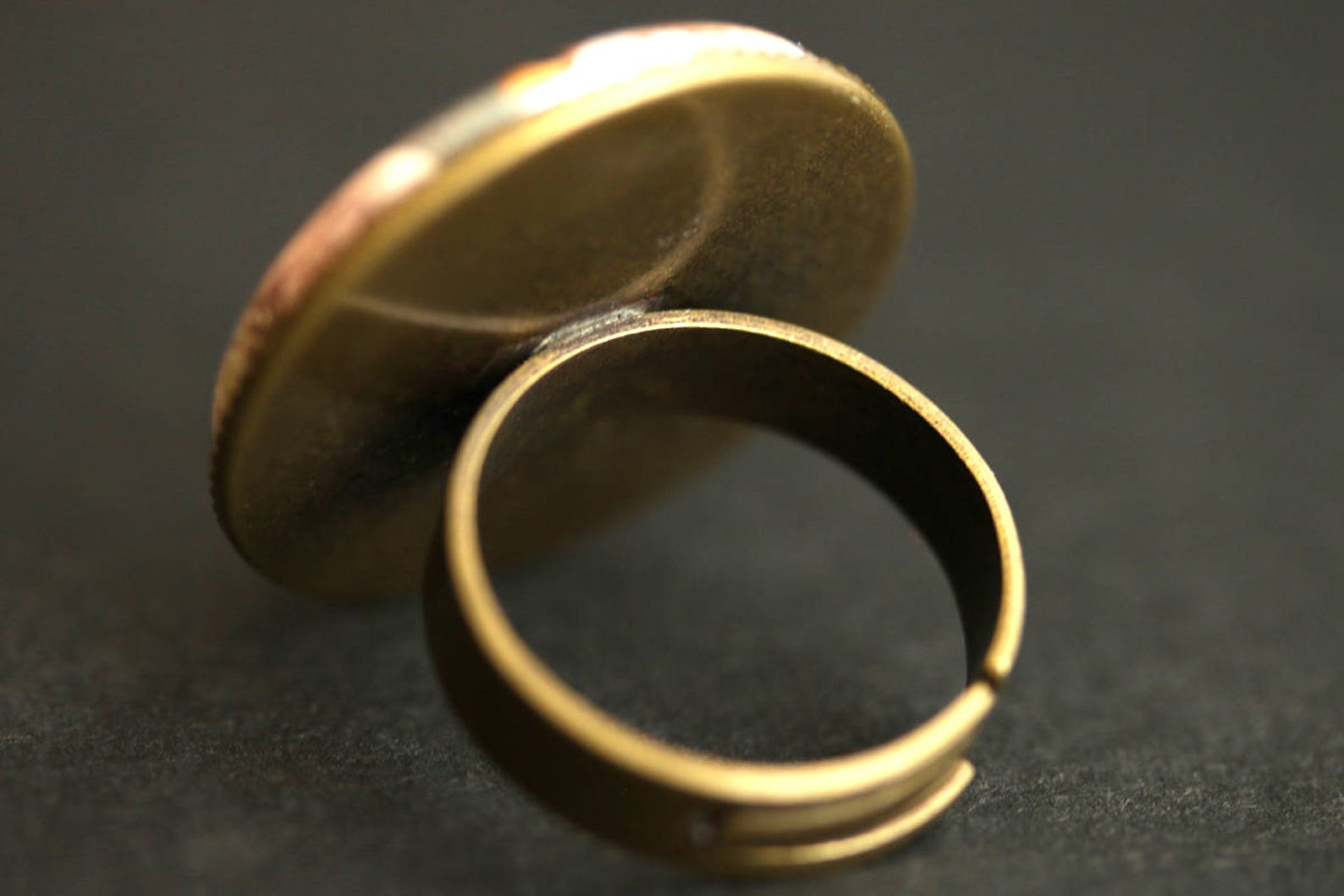 Autumn Pilgrim Ring. Thanksgiving Ring. Vintage Postcard - Etsy