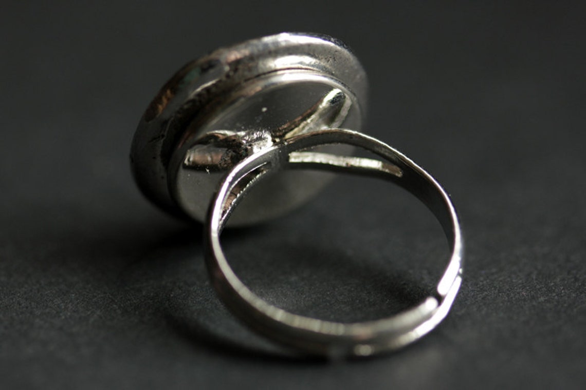 Tree of Life Ring. Tree Ring. Pewter Ring. Adjustable Ring. - Etsy