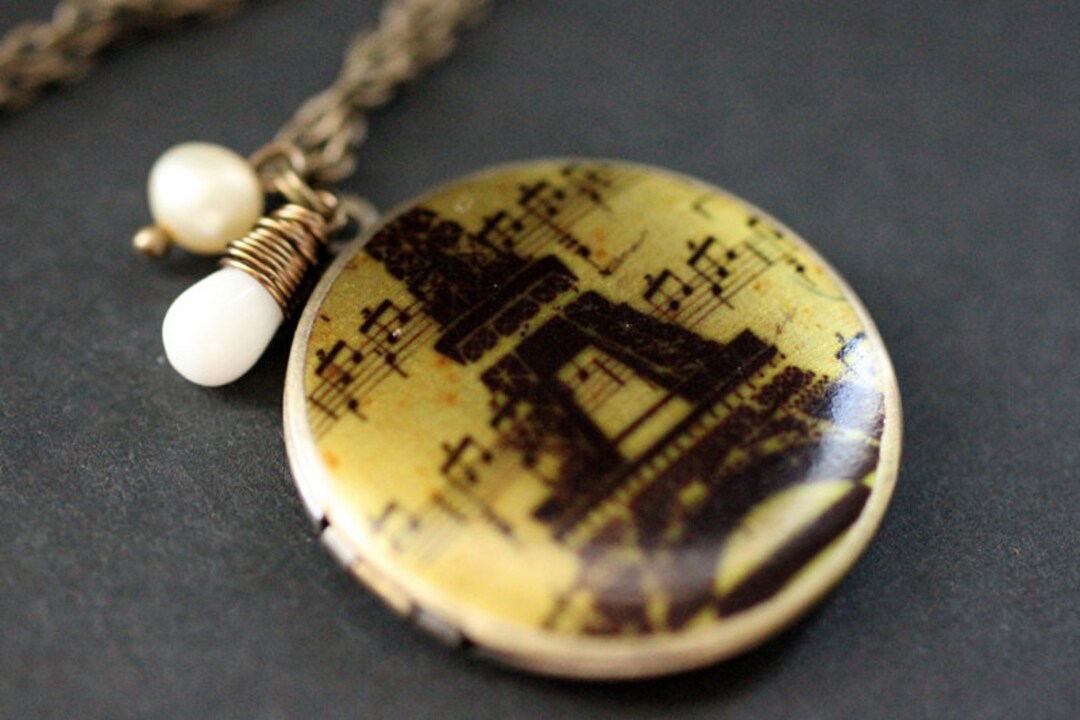 Eiffel Tower Locket Necklace. Eiffel Tower Necklace. Paris Locket With ...