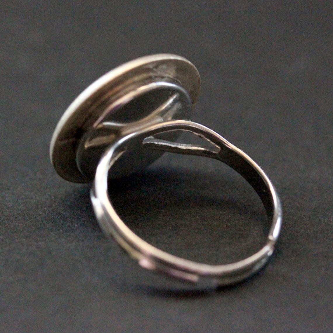 Native Turtle Ring. Circle of Turtles Ring. Silver Button Ring | Etsy