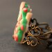 Santa's Reindeer Ring. Holiday Ring. Deer Ring. Christmas - Etsy