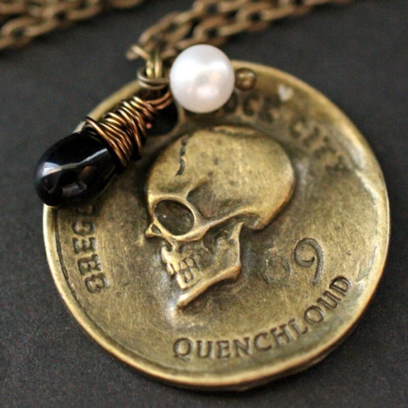Pirate Coin Necklace - Etsy