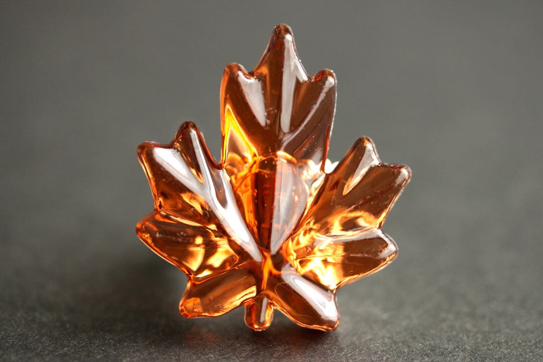 Brown Maple Leaf Ring. Autumn Leaf Ring. Fall Leaves Filigree Ring ...