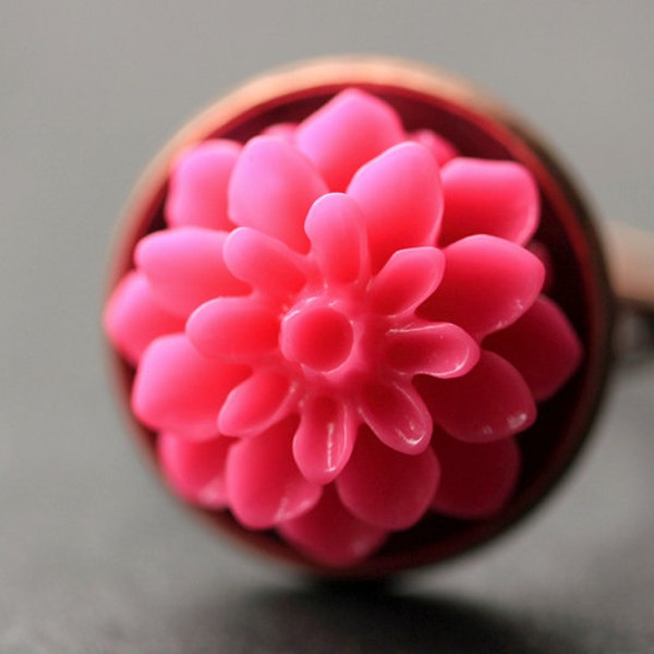 Fuchsia Ring - Etsy