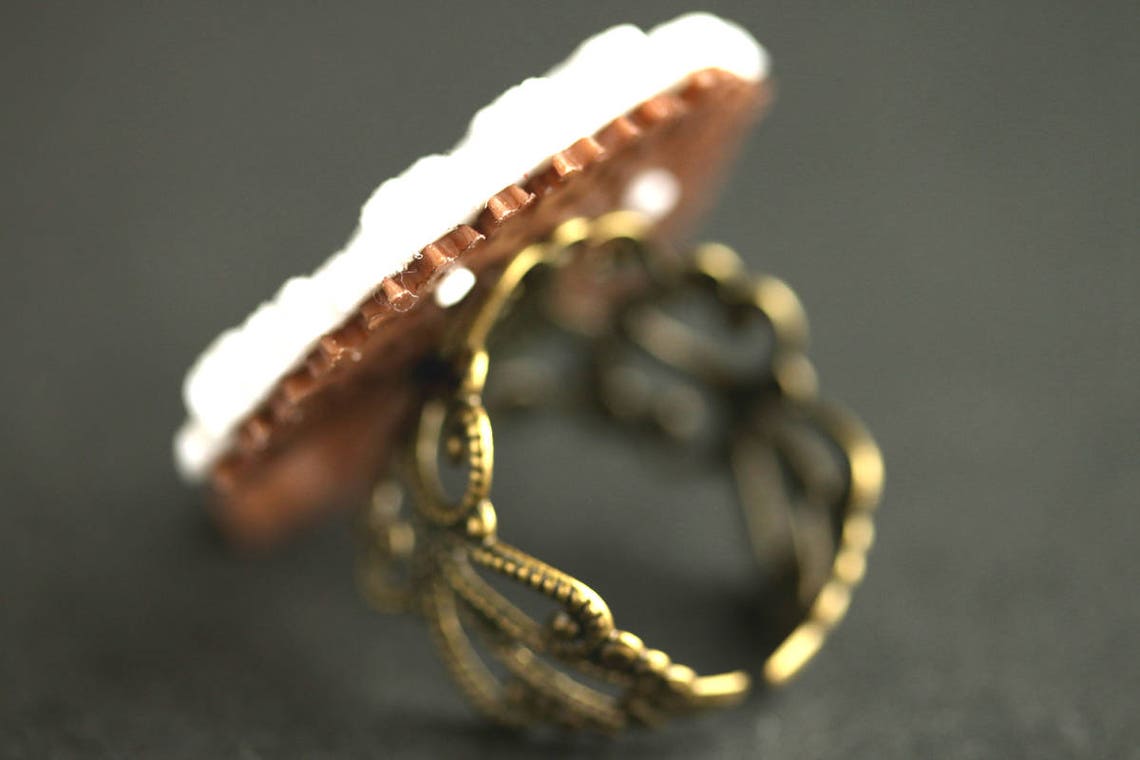 Winter Tree Ring. Winter Ring. Snowy Tree Ring. Snow Ring. - Etsy