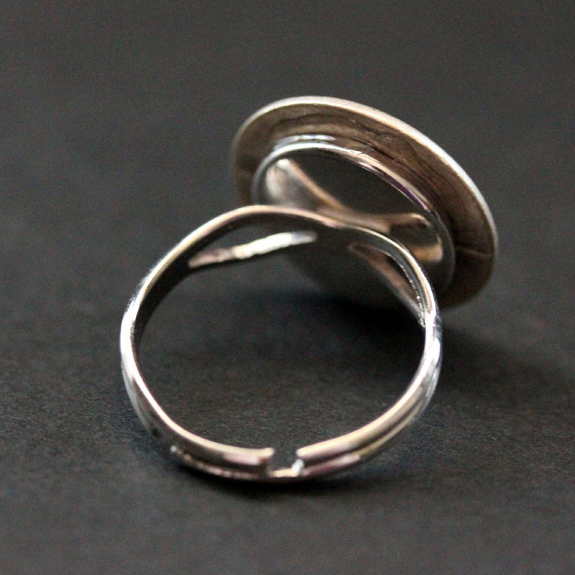 Native Turtle Ring. Circle of Turtles Ring. Silver Button Ring | Etsy