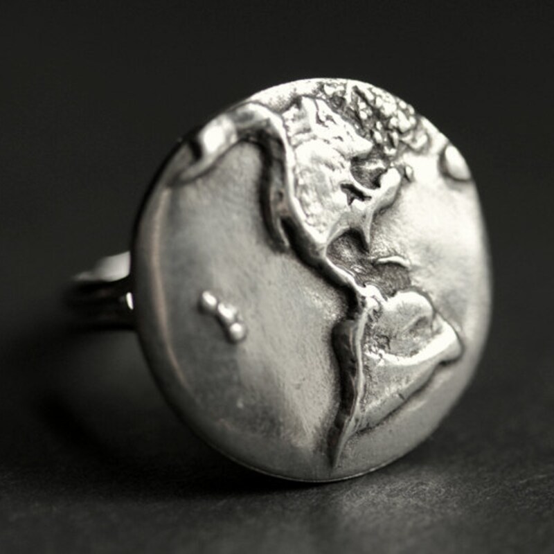 Planet Ring - Etsy