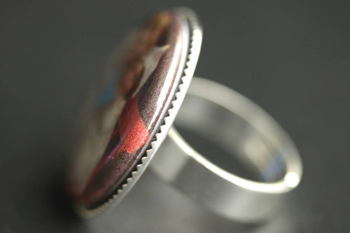 Halloween Ring. Scary Story Ring. Ghost Story Vintage Print | Etsy