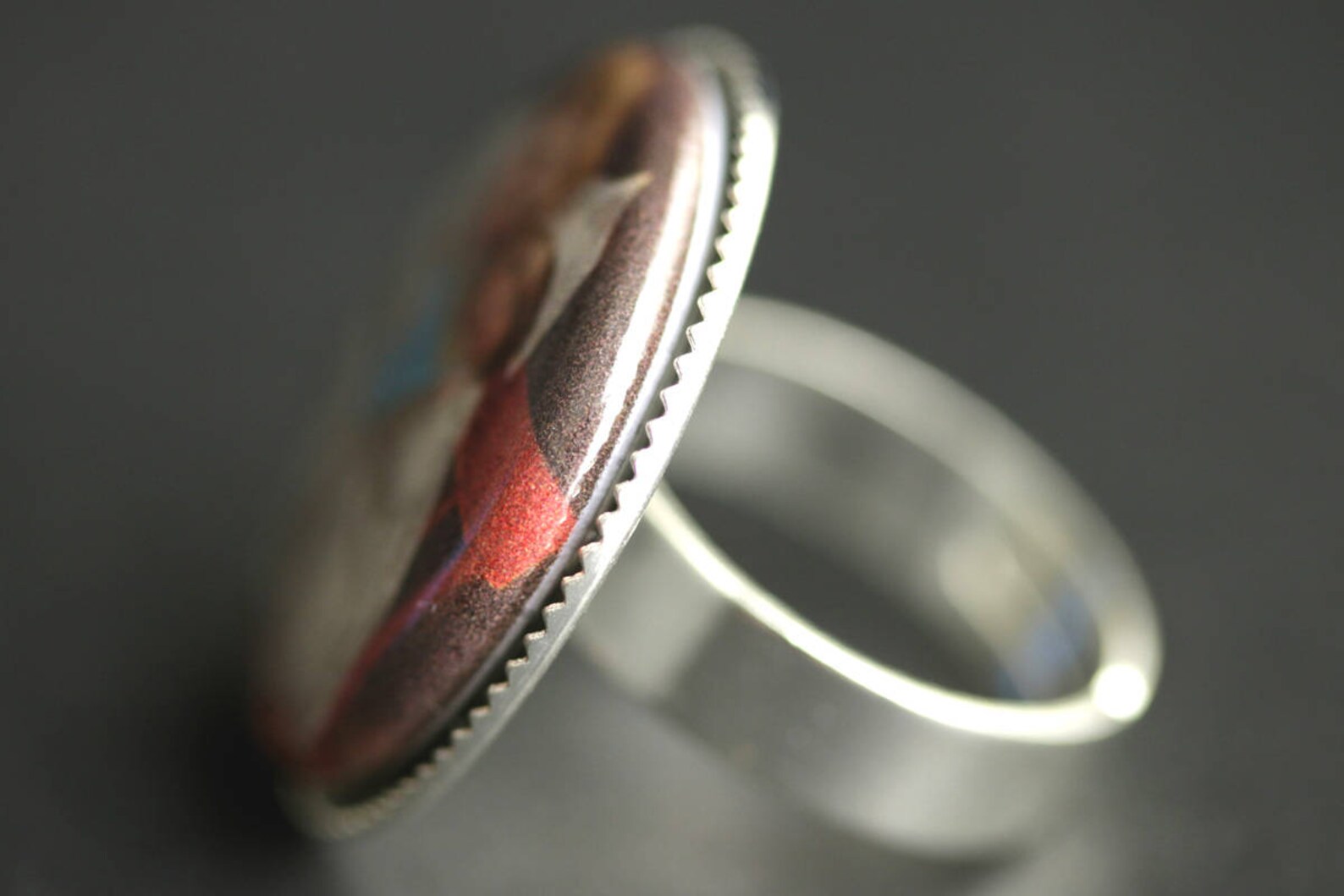 Halloween Ring. Scary Story Ring. Ghost Story Vintage Print - Etsy