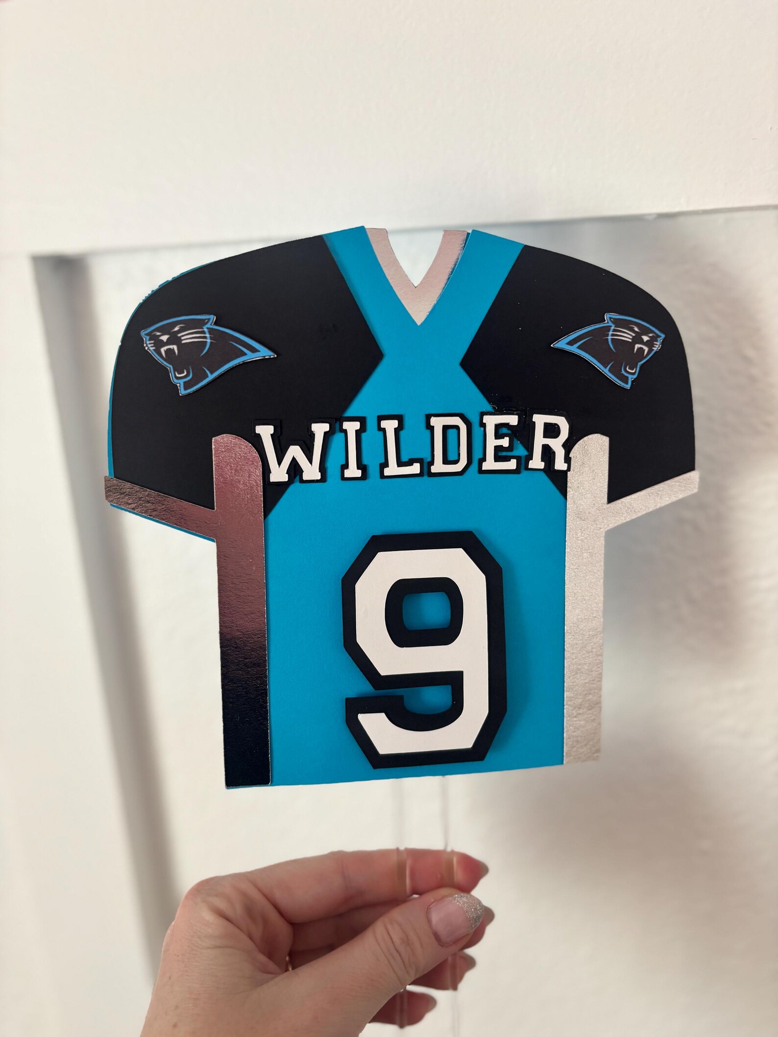Customized Football Theme Cake Topper - ANY TEAM - Etsy