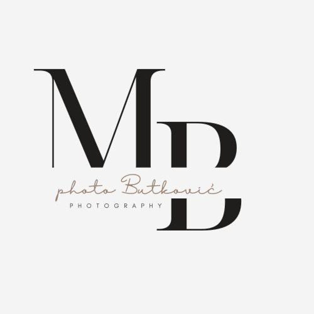 Editable Photographer Logo Template | Initials Monogram | Canva ...