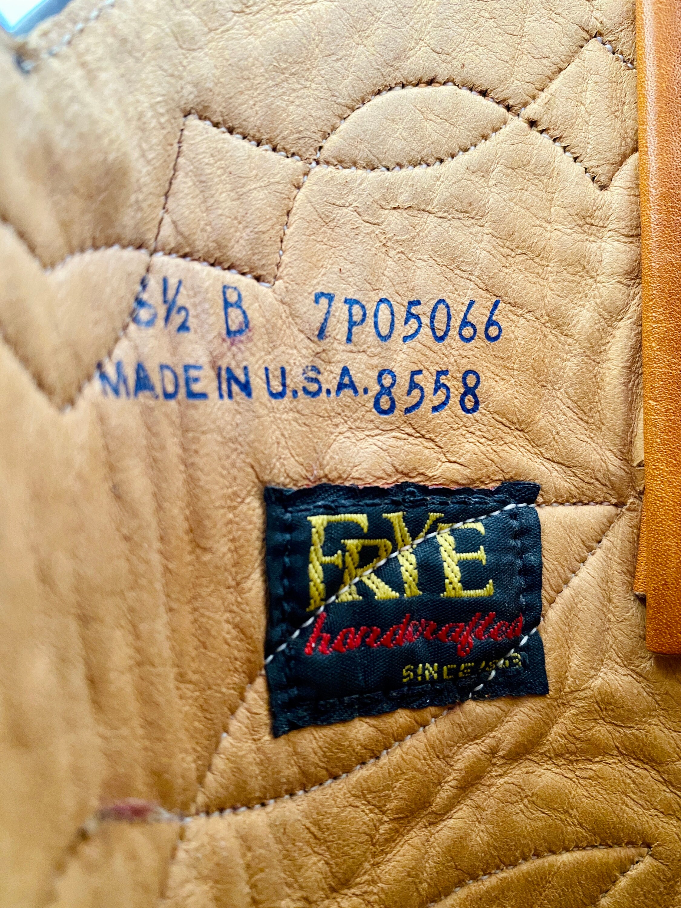 Vintage 1970s Frye Black Label Leather Boots / Size 6.5 - Etsy