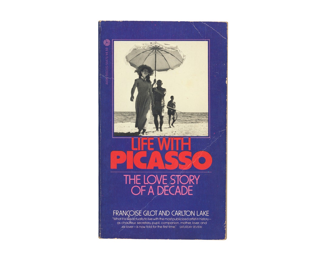 Life With Picasso by Françoise Gilot / Vintage Avon Paperback - Etsy
