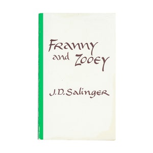 Franny and Zooey by J.D. Salinger / Vintage Paperback Book - Etsy