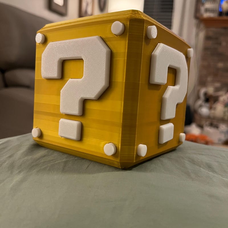 Super Mario Brick Block - Etsy