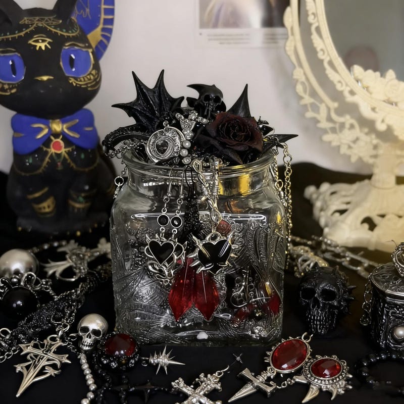 Alt Mystery Jewelry Jars - Etsy