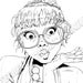 Funny Face Coloring Page | Hand Drawn Adult Art (PDF Download) - Etsy