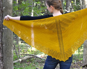 Mindless Shawl Knitting Pattern PDF - Etsy